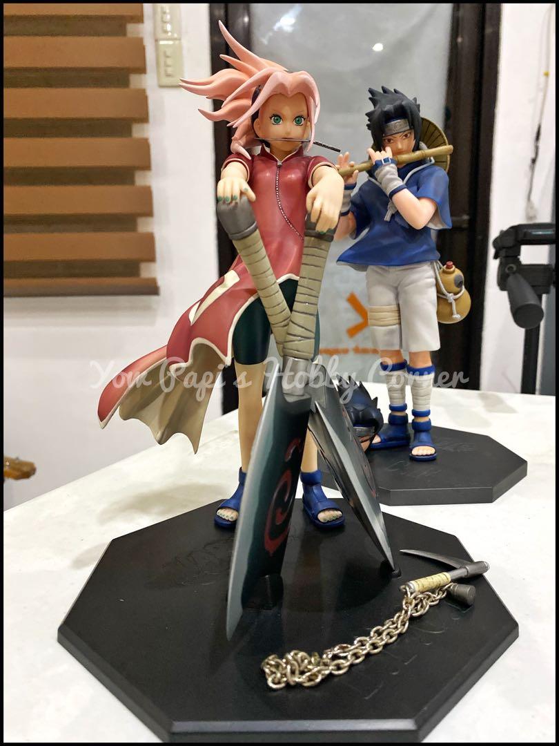 DPCF HARUNO SAKURA UCHIHA SASUKE NARUTO FIGURE TOYS, Hobbies & Toys, Toys & Games on Carousell