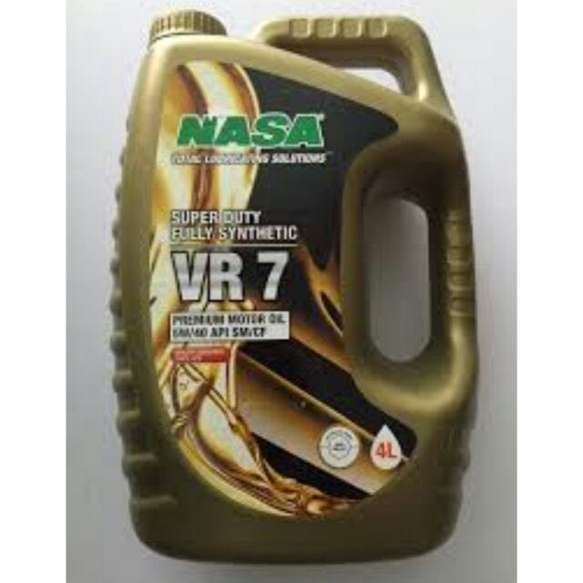 Engine Oil Nasa 5w-40 fully synthetic, Auto Accessories on Carousell