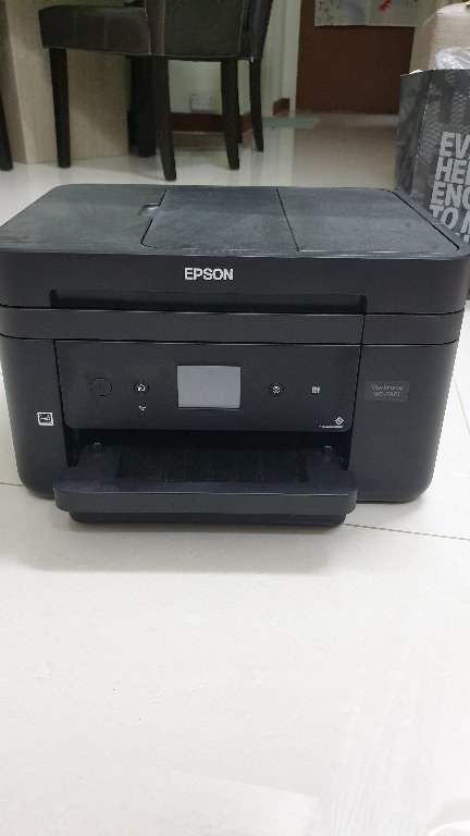 Epson WF-2861 Wi-Fi Duplex All-in-One Printer, Electronics, Computer ...
