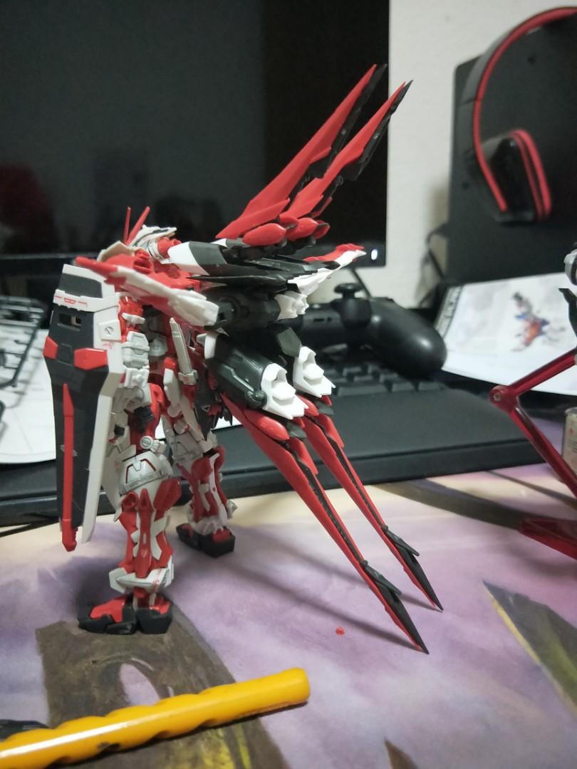 Future Model Gundam Astray Girl + RG Powered Red and Flight Unit ...