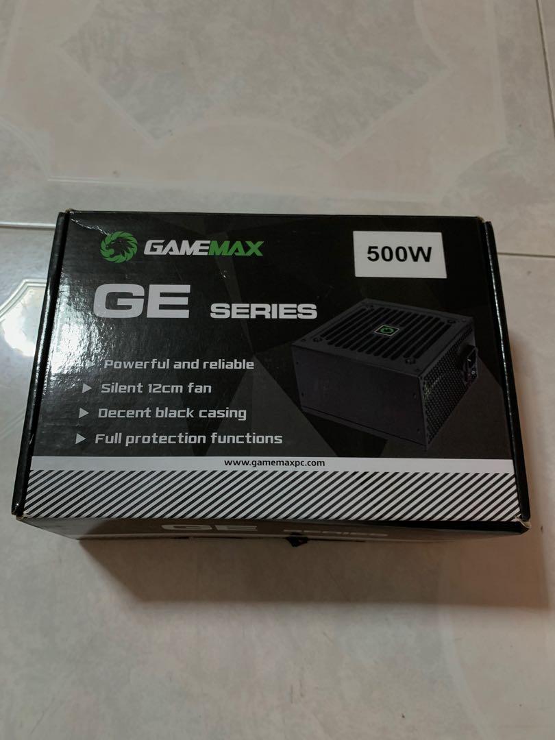 GameMax 500W Power Supply Unit (PSU), Computers & Tech, Parts ...