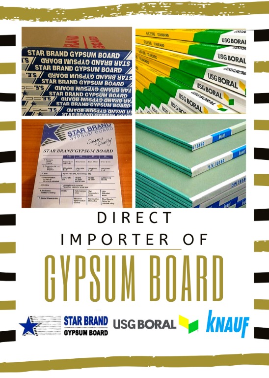 GYPSUM BOARD STARBRAND, USG BORAL, KNAUF, Commercial & Industrial ...