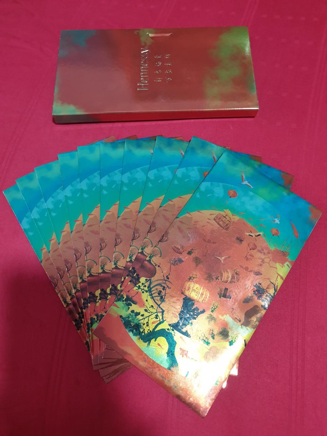 Hennessy 10 red packet + box, Hobbies & Toys, Stationery & Craft ...