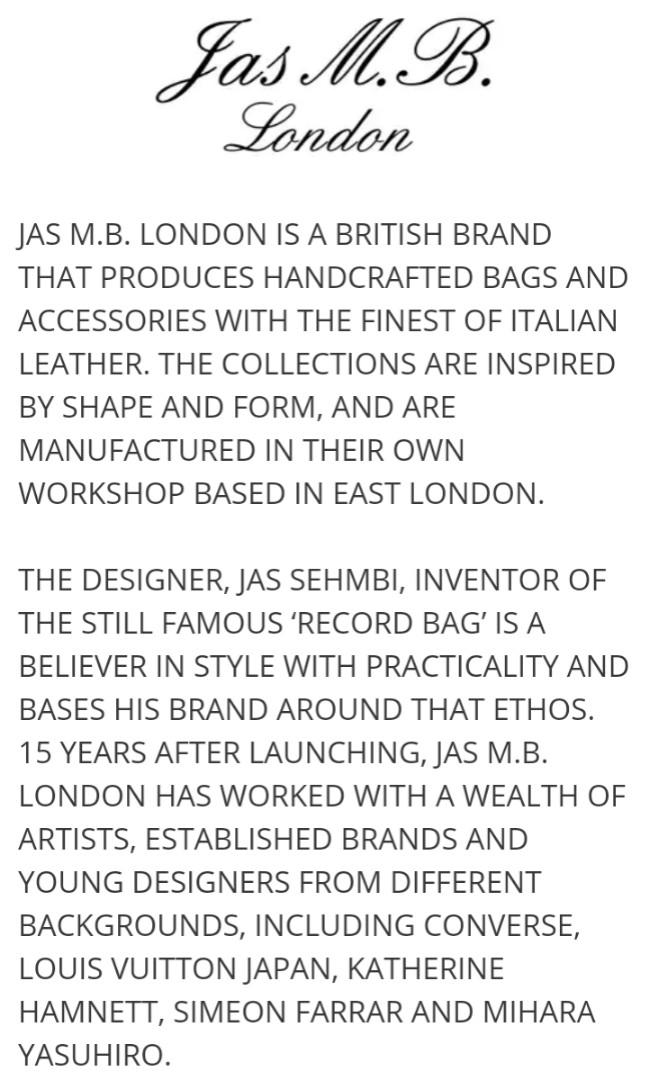 Jas M.B. London duffel bag, Luxury, Bags & Wallets on Carousell