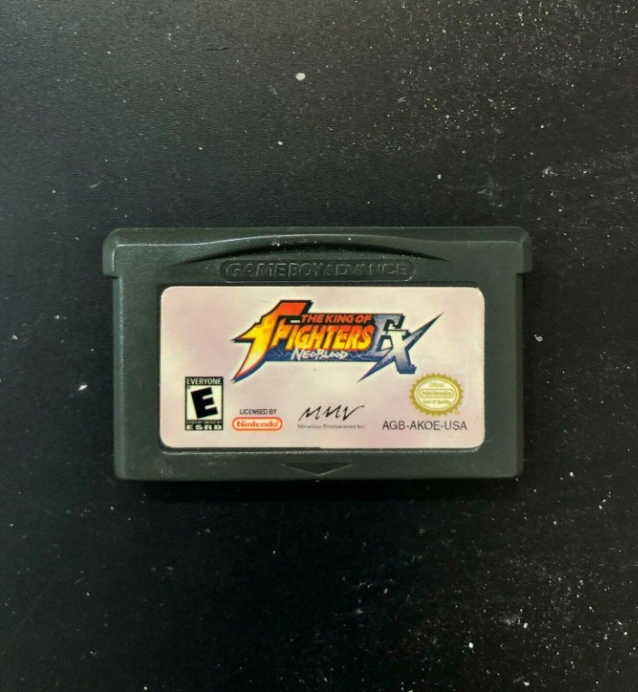 King of Fighters EX Neo Blood Nintendo Game Boy GameBoy Advance GBA Cartridge, Video Gaming ...