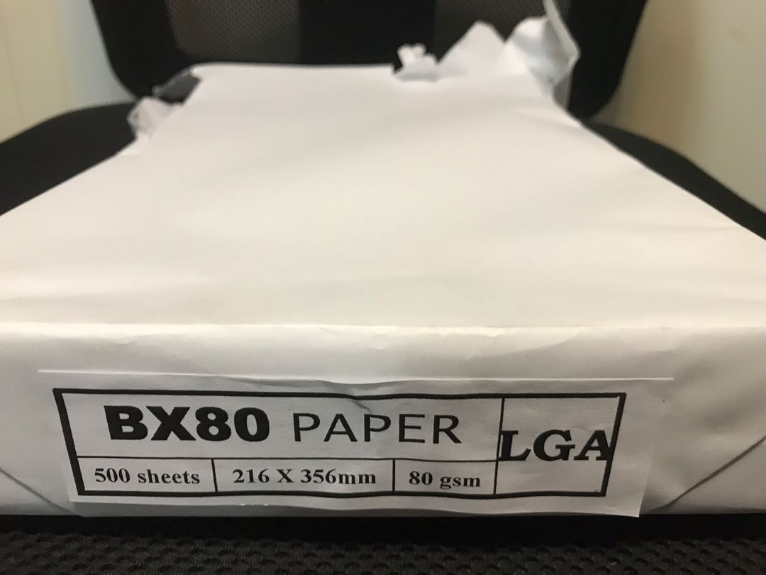 Legal size printing paper 8.5” x 14” (22x36cm) 400 sheets, 興趣及遊戲, 手作＆自家 ...