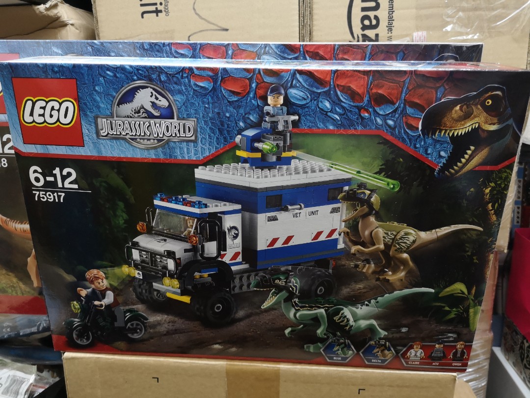 Lego 75917 jurassic world raptor rampage, 興趣及遊戲, 玩具 & 遊戲類 - Carousell