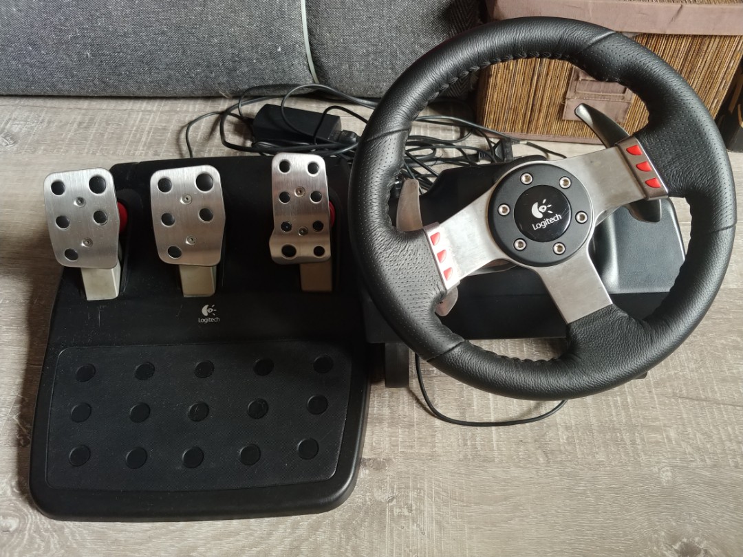 Logitech G27 Racing Wheel, Video Gaming, Gaming Accessories ...
