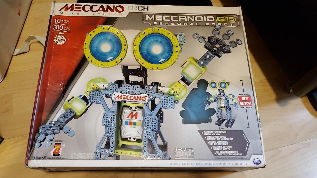 Meccano G15 Robot (Brand new 100% STEM 玩具機器人), 興趣及遊戲, 玩具 & 遊戲類 - Carousell