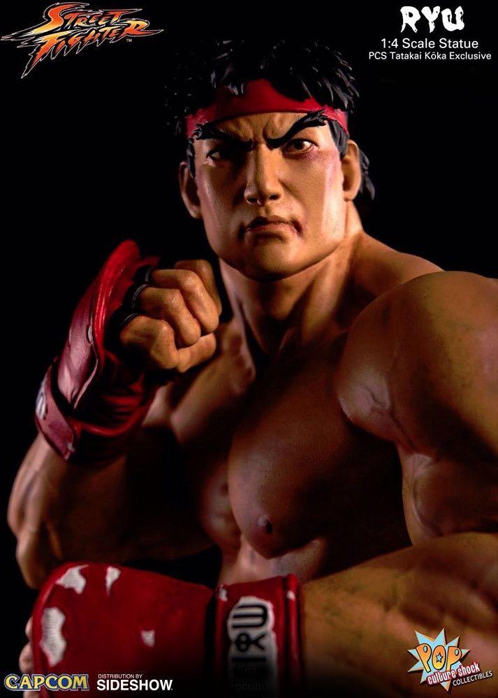 PCS Pop Culture Shock 1/4 Street Fighter Ryu Tatakai Toka Exclusive ...