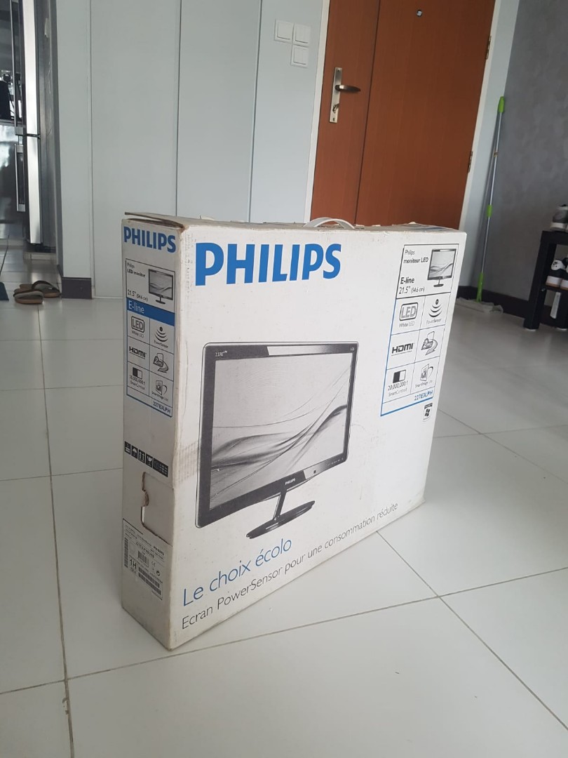 Philips 227E3LPH 21. 5" Monitor, Computers & Tech, Parts & Accessories ...