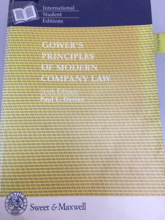 Principles of Company Law - Student Edition (Used), Hobbies & Toys ...
