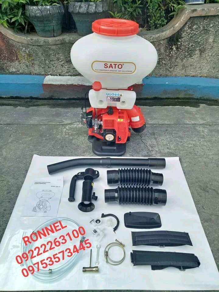 SATO Japan 3-in-1 Mist Blower / Knapsack Power Sprayer, Looking For on ...