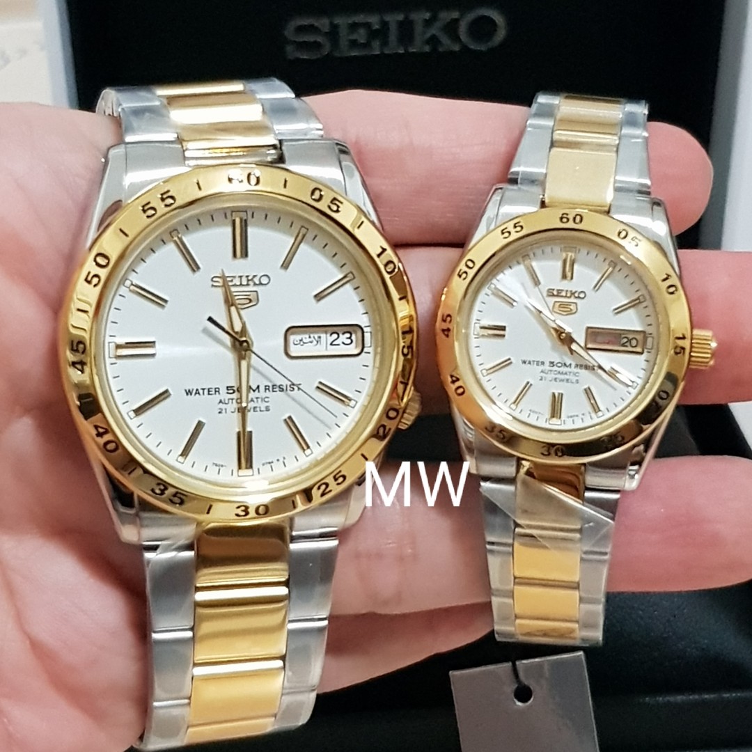 Seiko couple watch, Women's Fashion, Watches & Accessories, Watches on ...