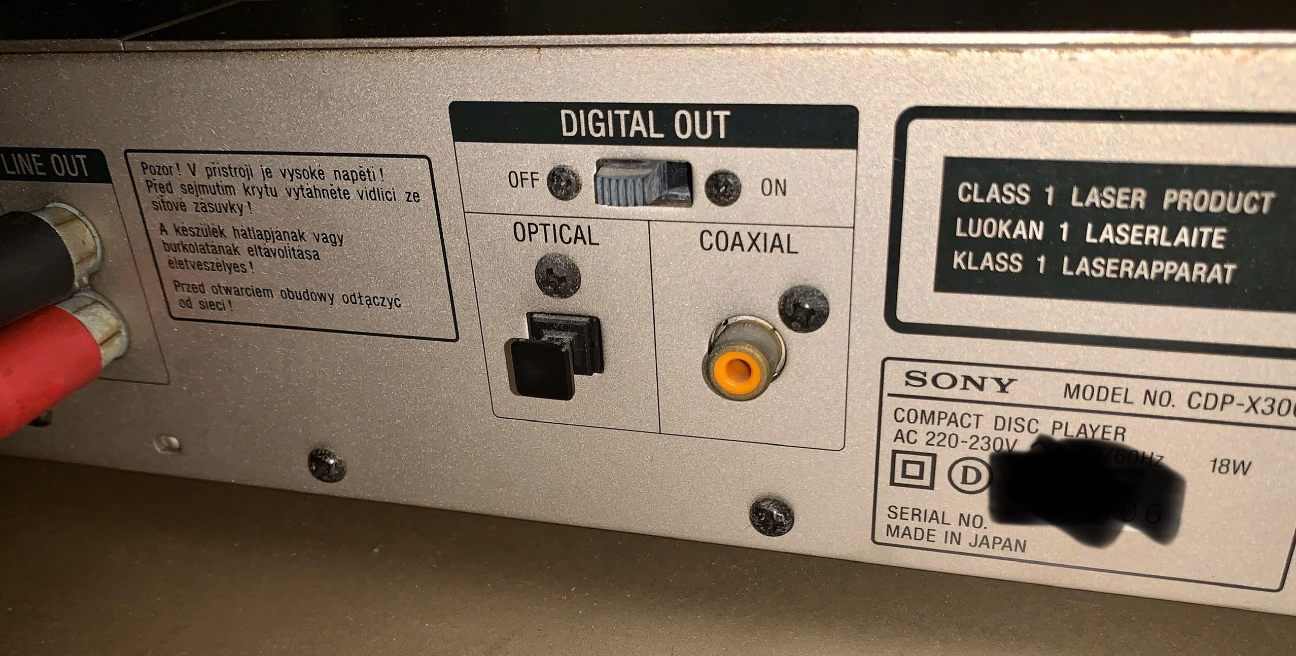 Sony CDP-X3000ES CD Player, Audio, Portable Music Players on Carousell