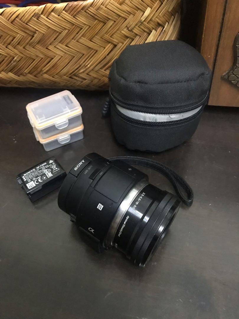 Sony ILCE Qx1 Mirrorless White Lense Style Camera, Photography, Cameras on Carousell