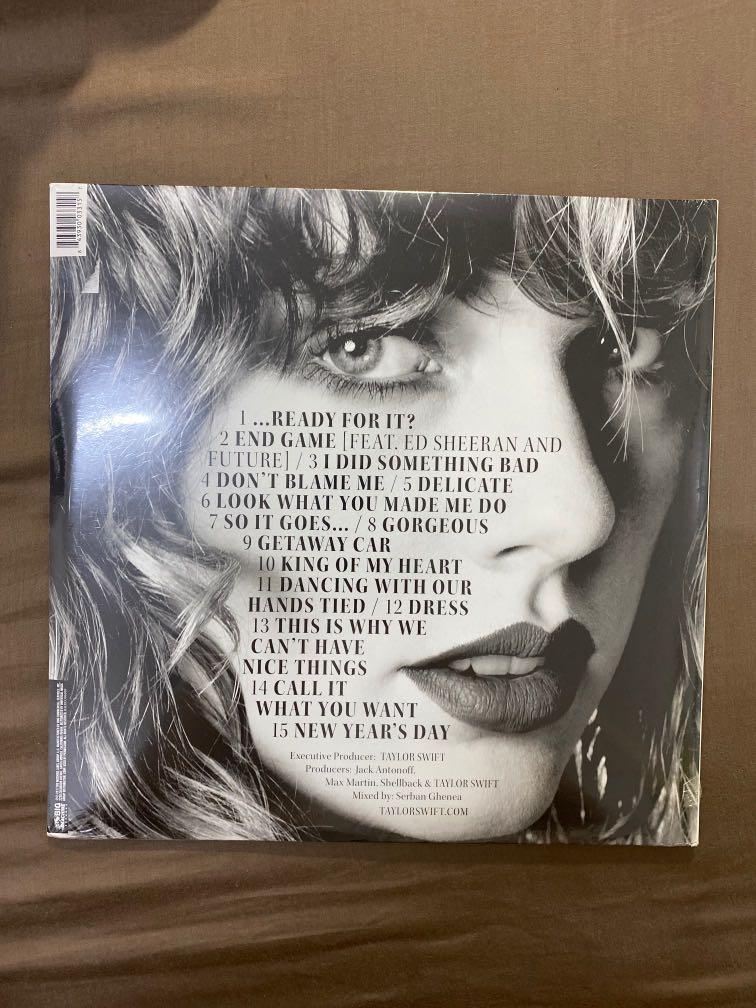Taylor swift reputation record, Hobbies & Toys, Music & Media, Vinyls ...