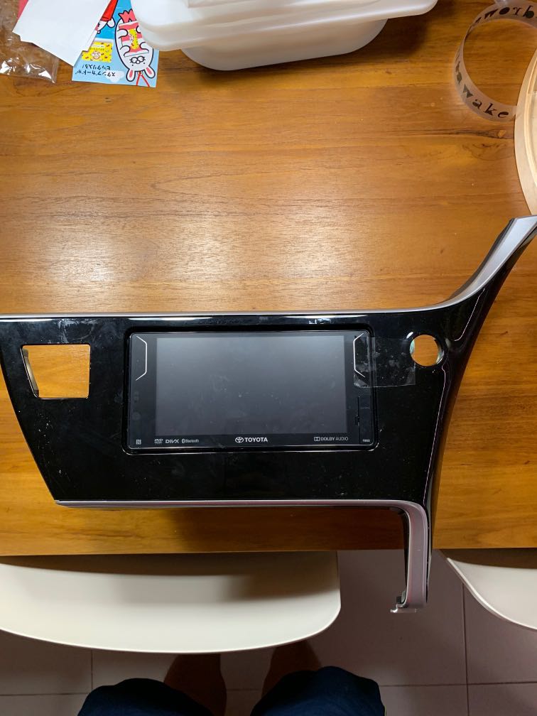 Toyota altis original headunit, Cars, Other Vehicles on Carousell
