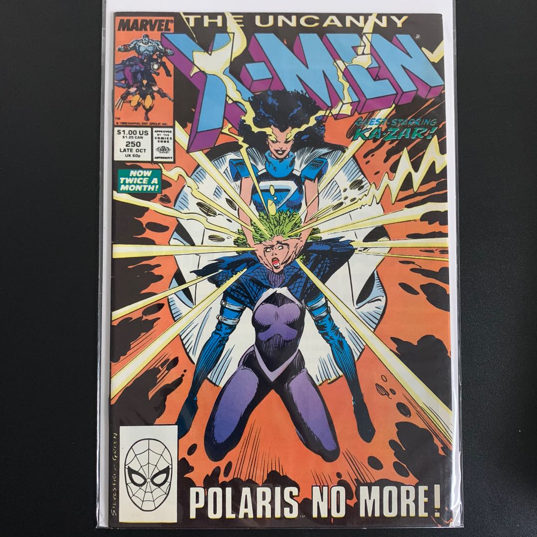 Uncanny X-Men #250, Books & Stationery, Comics & Manga on Carousell