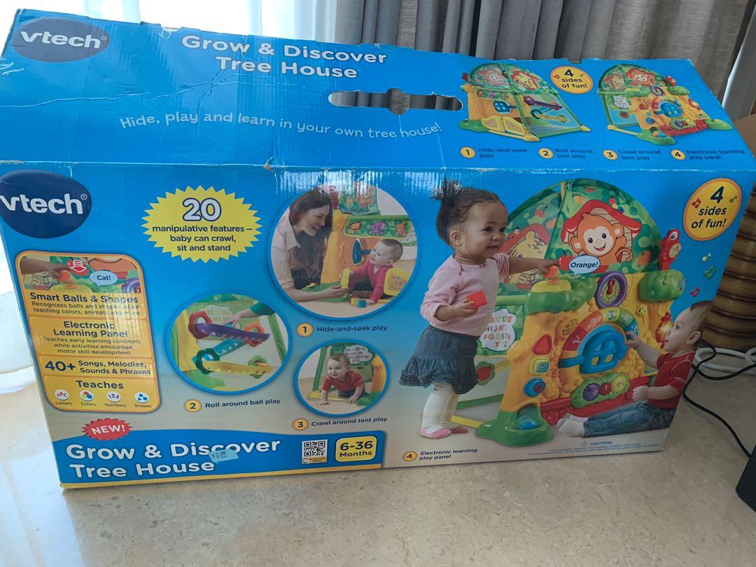 VTech Grow & Discover Tree House, Babies & Kids, Toys & Walkers on ...