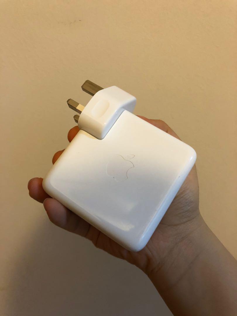 61W USB‑C Power Adapter and USB-C Charge Cable (2m), Computers & Tech ...