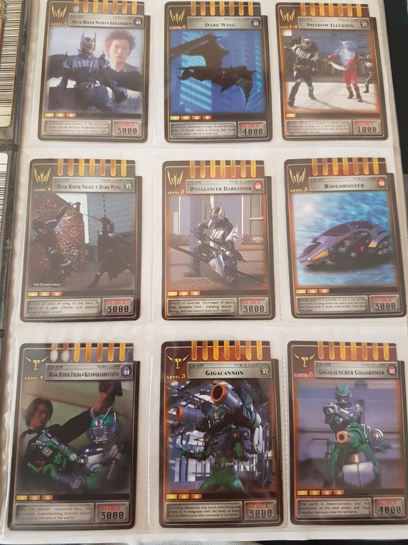 Advent Cards Kamen Rider Ryuki, Toys & Games, Board Games & Cards on ...