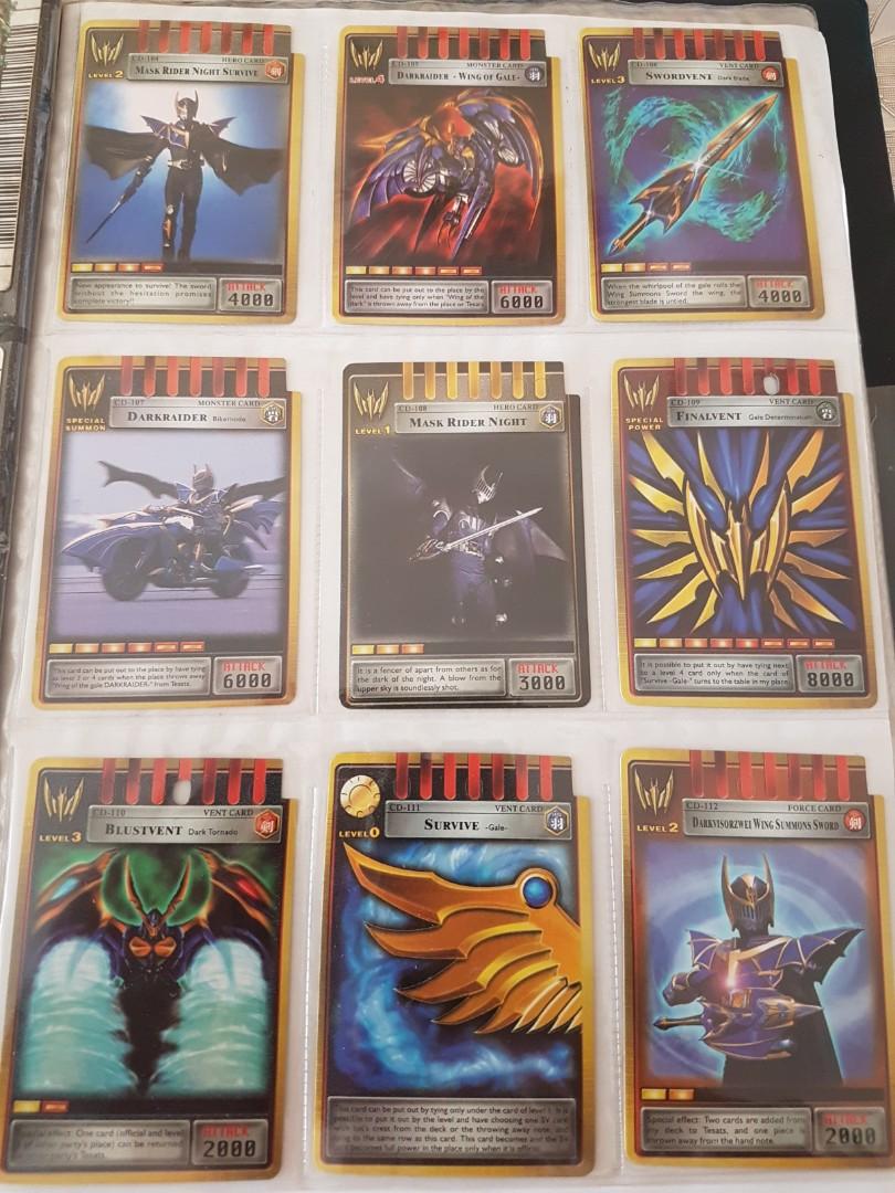 Advent Cards Kamen Rider Ryuki, Toys & Games, Board Games & Cards on ...