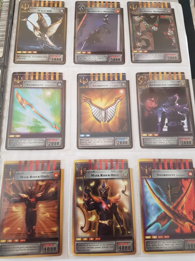 Advent Cards Kamen Rider Ryuki, Toys & Games, Board Games & Cards on ...