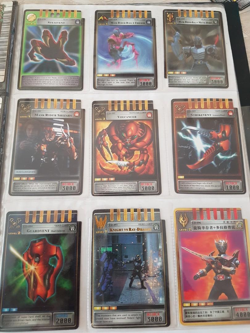 Advent Cards Kamen Rider Ryuki, Toys & Games, Board Games & Cards on ...