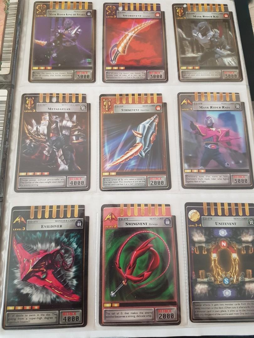 Advent Cards Kamen Rider Ryuki, Toys & Games, Board Games & Cards on ...