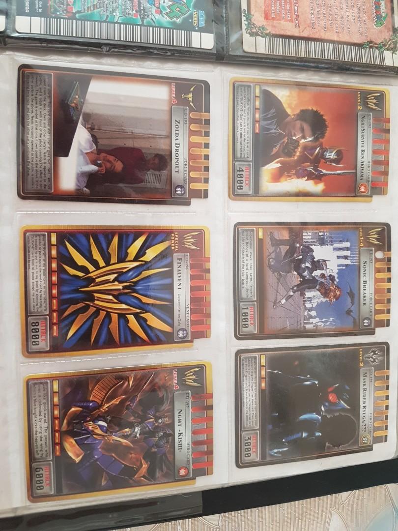 Advent Cards Kamen Rider Ryuki, Toys & Games, Board Games & Cards on ...