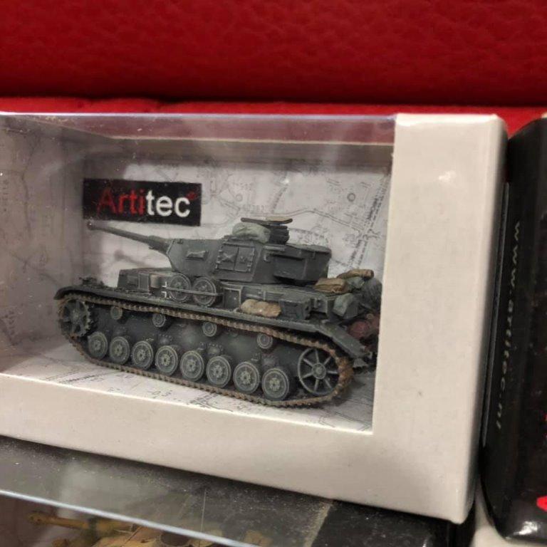 Artitec Resin ready made, painted 1:87 HO Scale military tank model, 興趣 ...