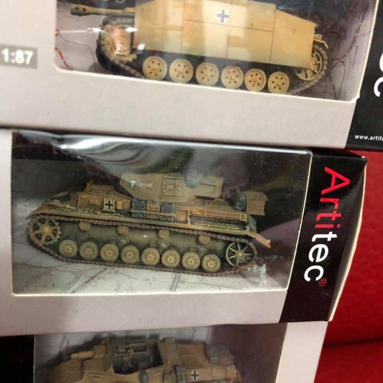 Artitec Resin ready made, painted 1:87 HO Scale military tank model, 興趣 ...