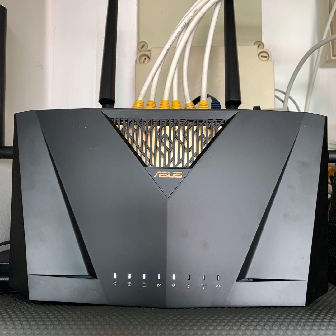 Asus RT-AX88U Router, Computers & Tech, Parts & Accessories, Networking ...