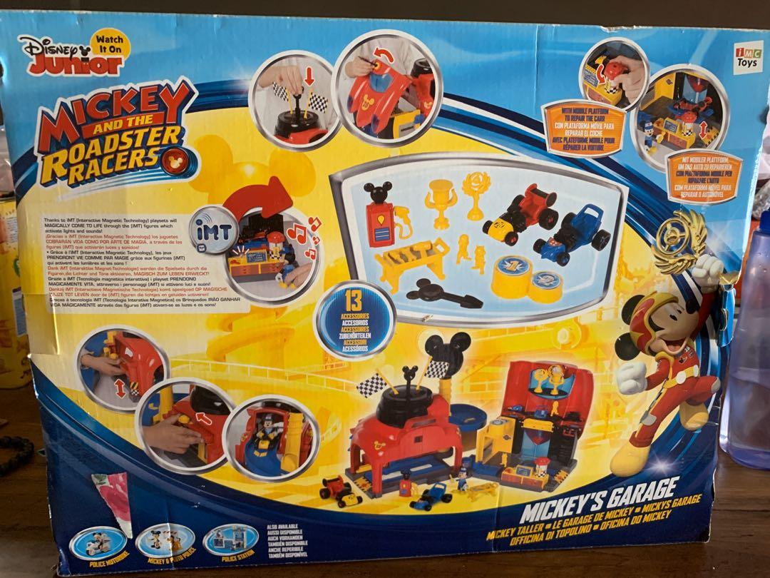 BN - Disney Junior Mickey Mouse and the Roadster Racer Garage, Hobbies ...