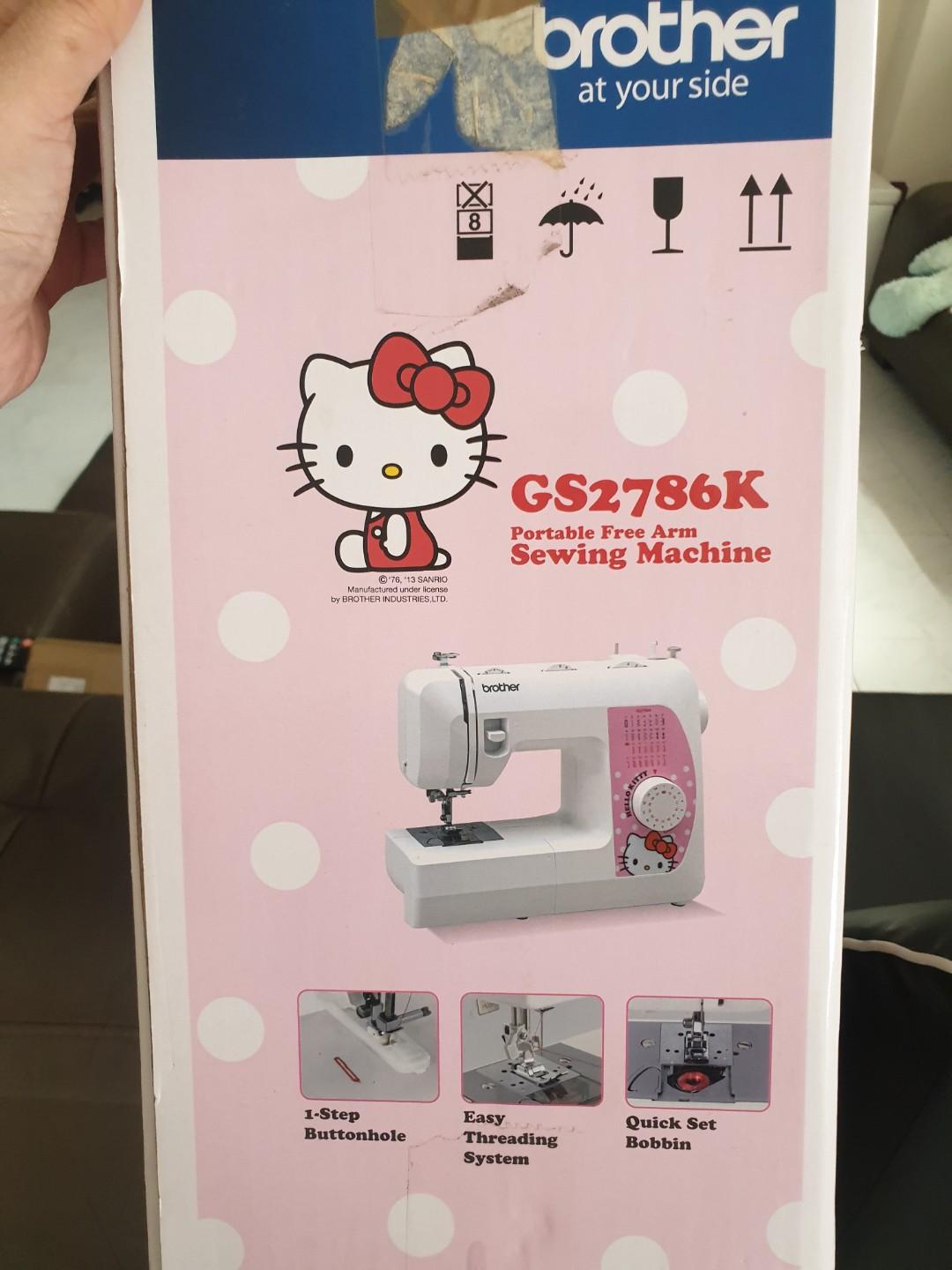 Brother Hello Kitty Sewing Machine, TV & Home Appliances, Washing ...