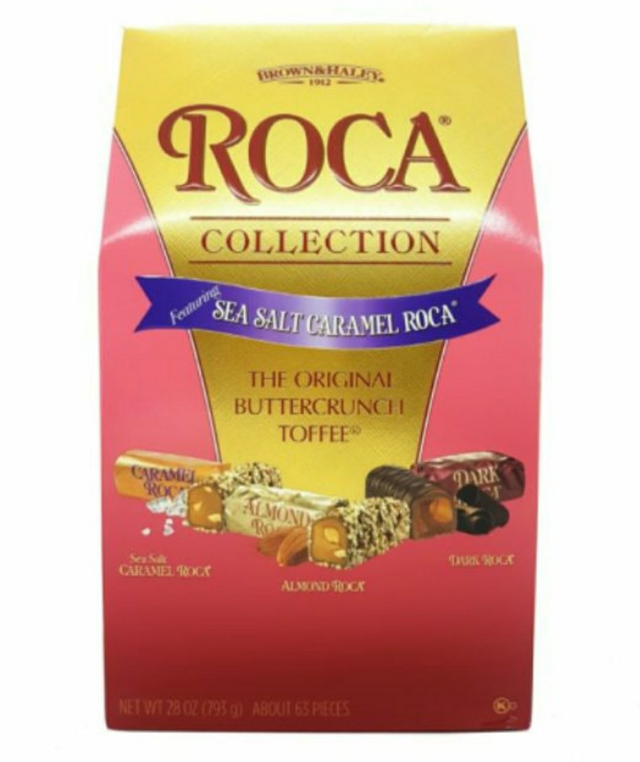 Brown & Haley Roca Collection Sea Salt Caramel, Almond and Dark Roca ...
