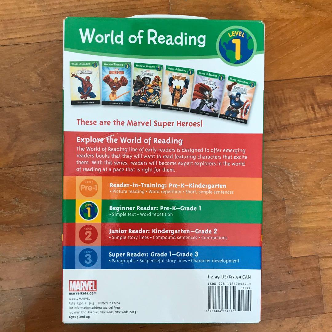 Bundle of 3 Box Sets (World of Reading Level 1 and Scholastic Phonics ...