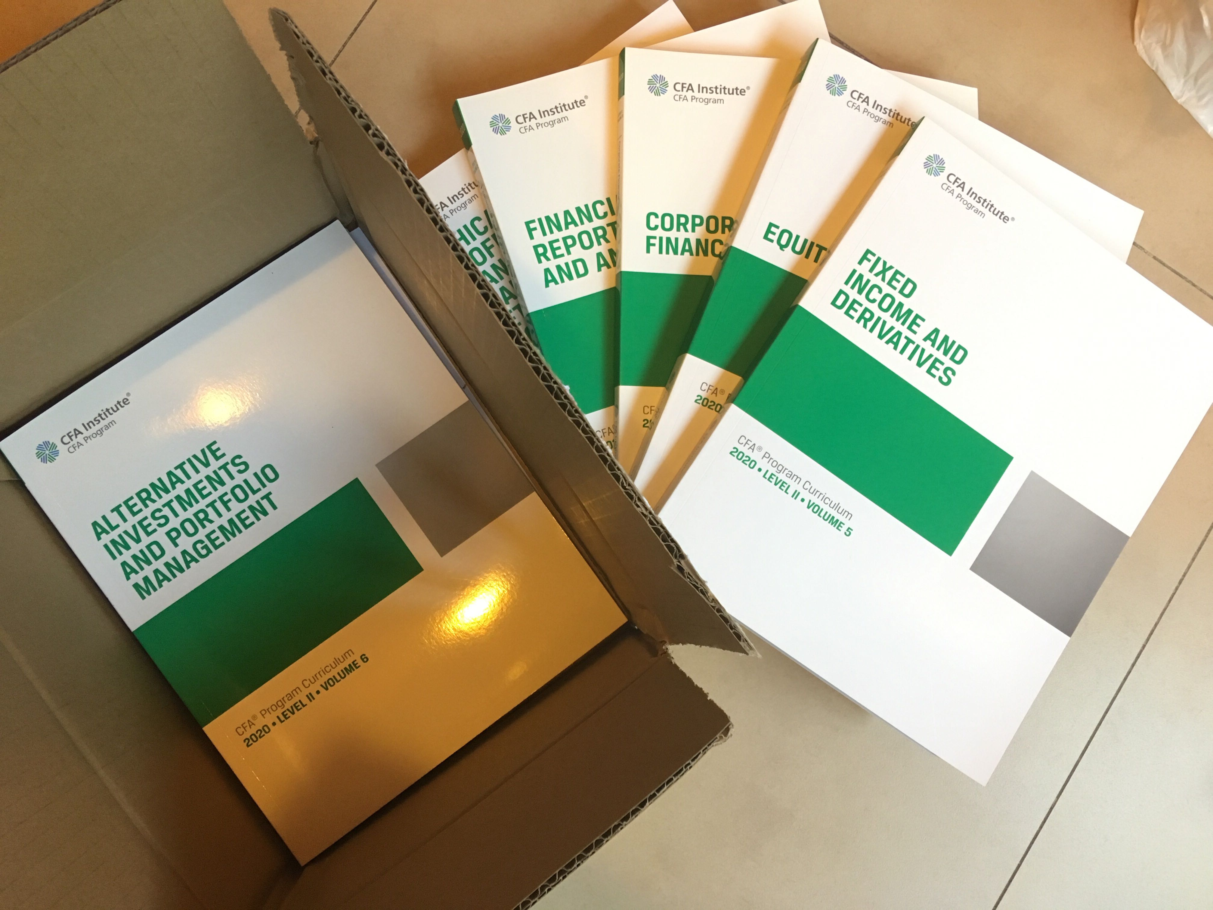 CFA Level 2 2020 Program Curriculum Volumes 1-6, Hobbies & Toys, Books ...