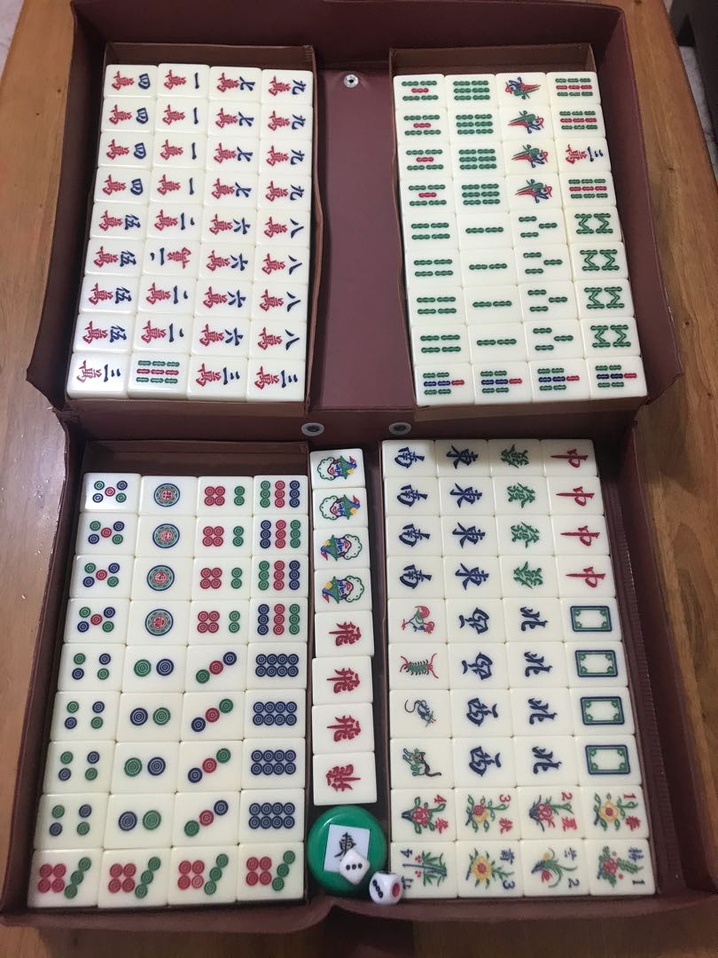 Complete Mahjong Set, Hobbies & Toys, Toys & Games on Carousell