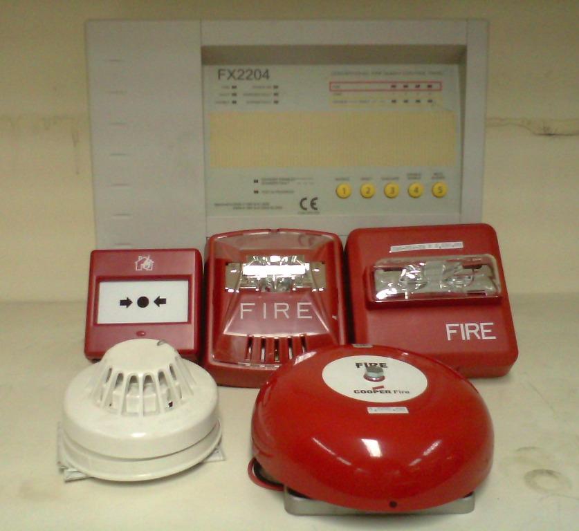 FDAS Fire Alarm System FACP Smoke Detector Alarm Bell, Commercial ...