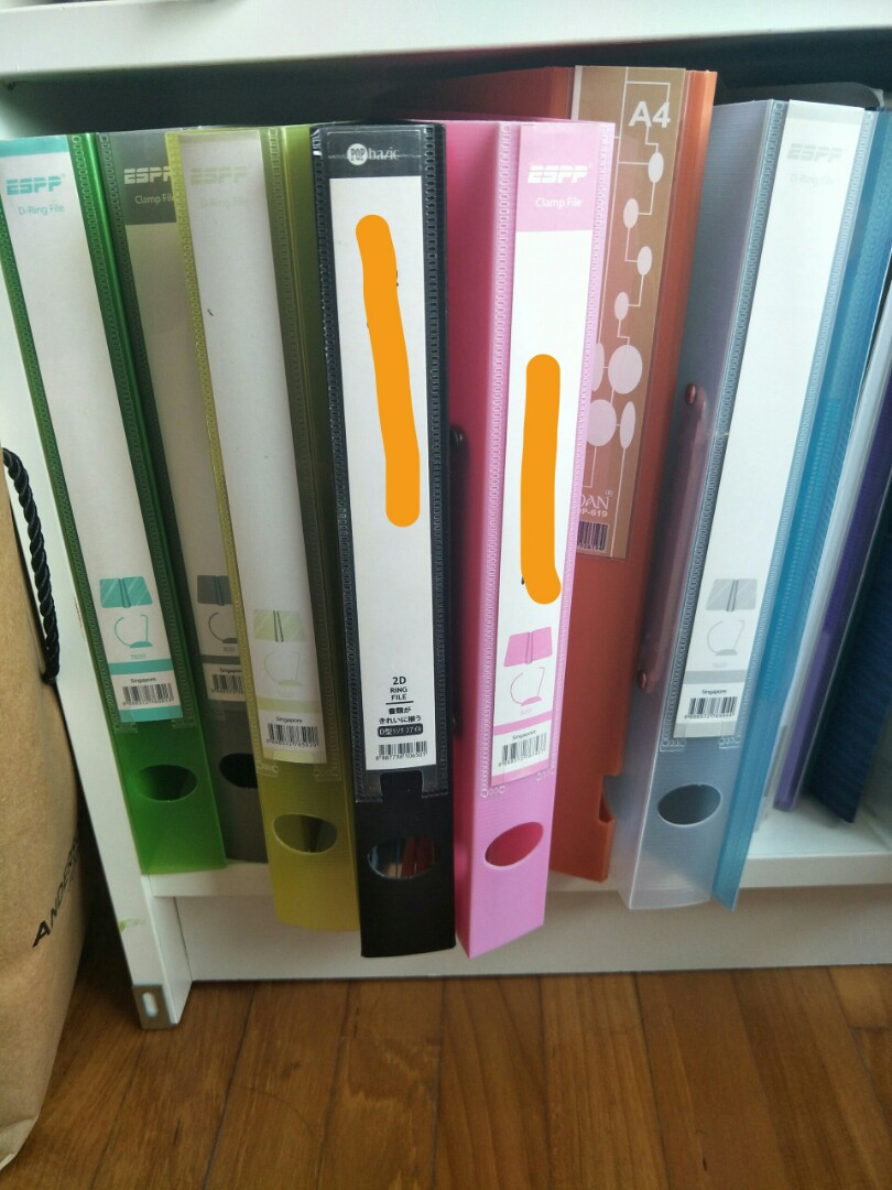 Files and ring files, Hobbies & Toys, Stationery & Craft, Stationery ...