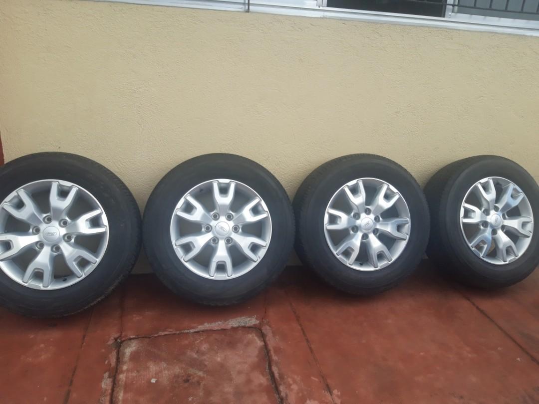 ford ranger mags and tire, Car Parts & Accessories, Mags and Tires on ...