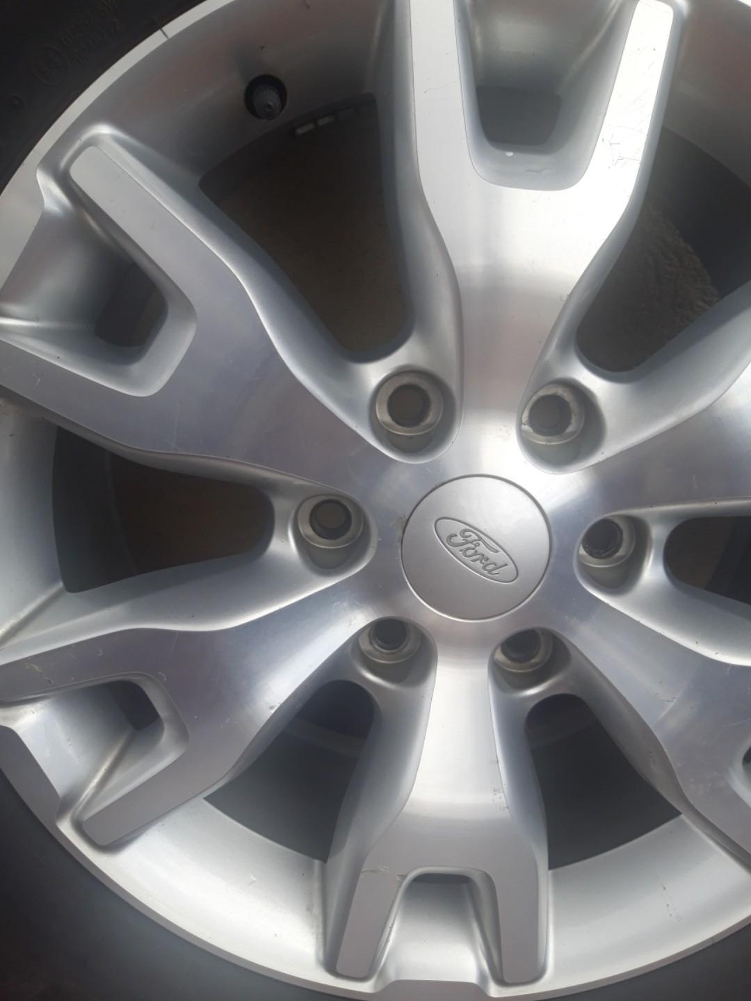 ford ranger mags and tire, Car Parts & Accessories, Mags and Tires on ...