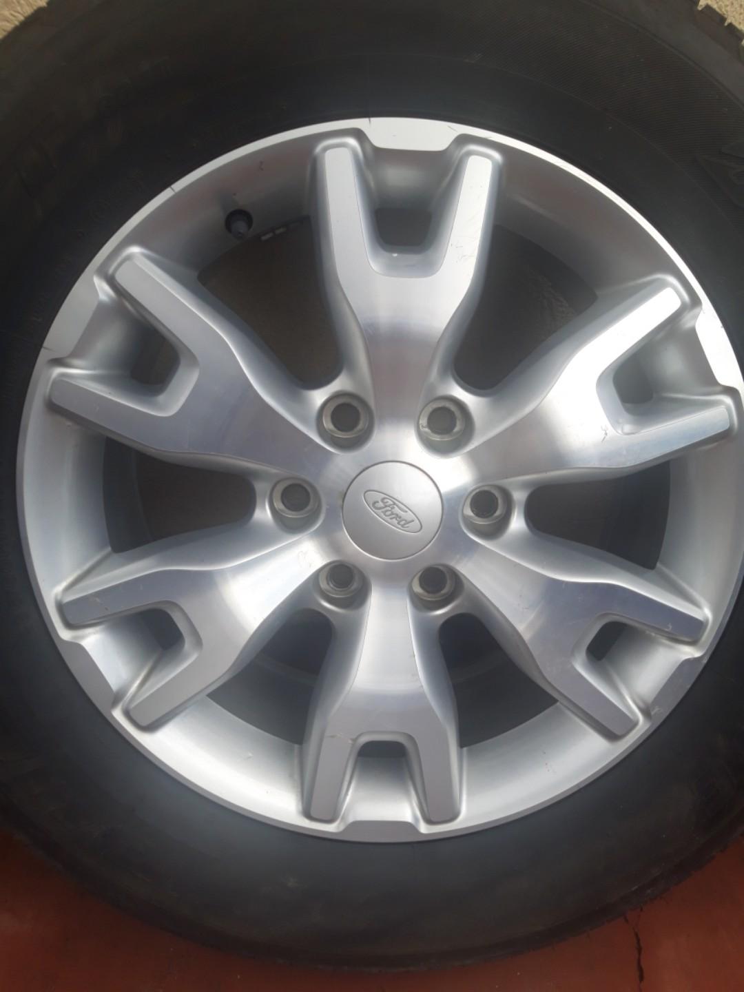 ford ranger mags and tire, Car Parts & Accessories, Mags and Tires on ...