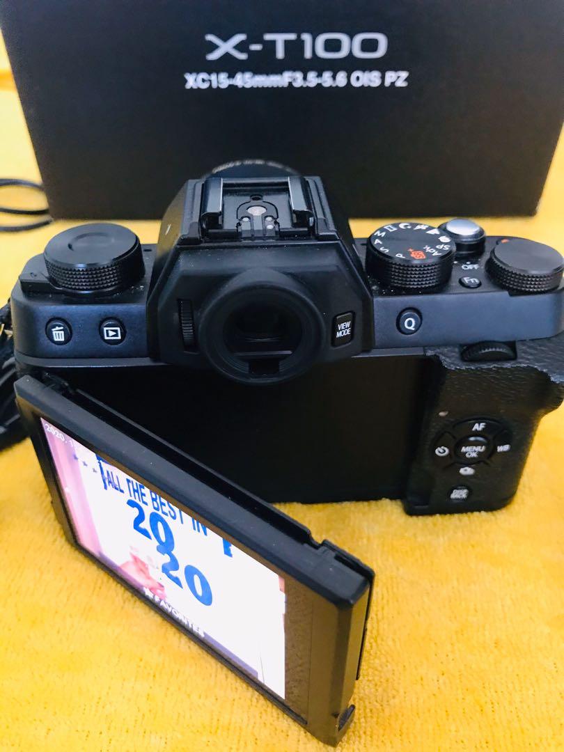 Fuji XT100 Mirrorless camera, Photography, Cameras on Carousell