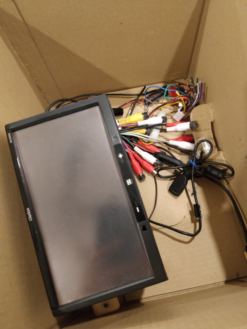 Fully functional Clarion car player with DVD, Auto Accessories on Carousell