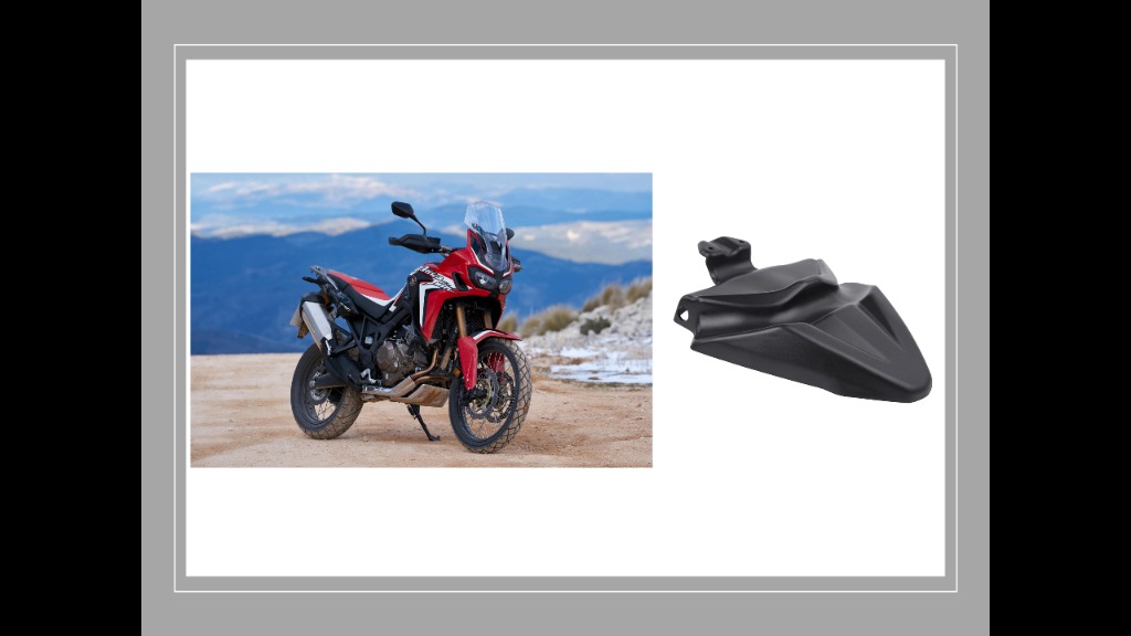 Honda Africa Twin CRF1000L Manual DCT Front Fender Beak Extension ...