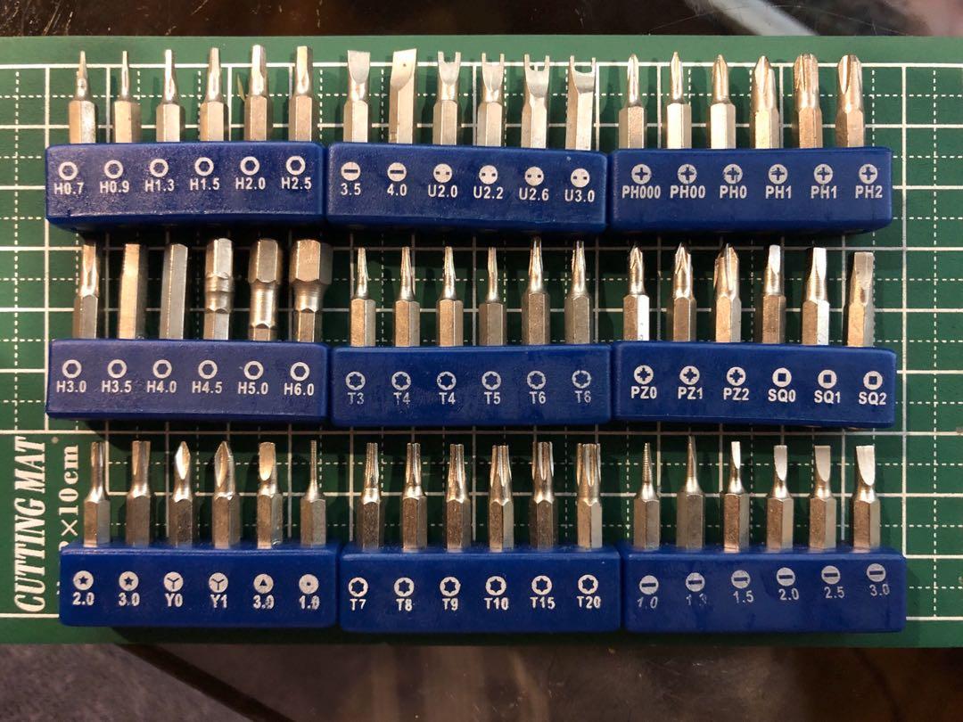 iFixit 54 piece bit driver kit w/ iFixit tech tool roll, Hobbies & Toys ...