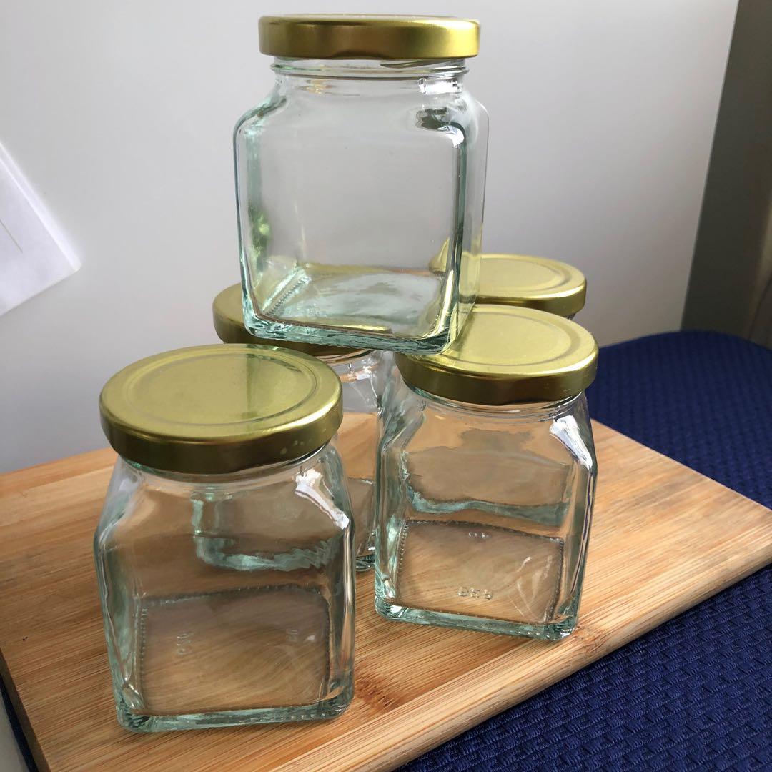 Large jam jars 5pc, Furniture & Home Living, Kitchenware & Tableware ...